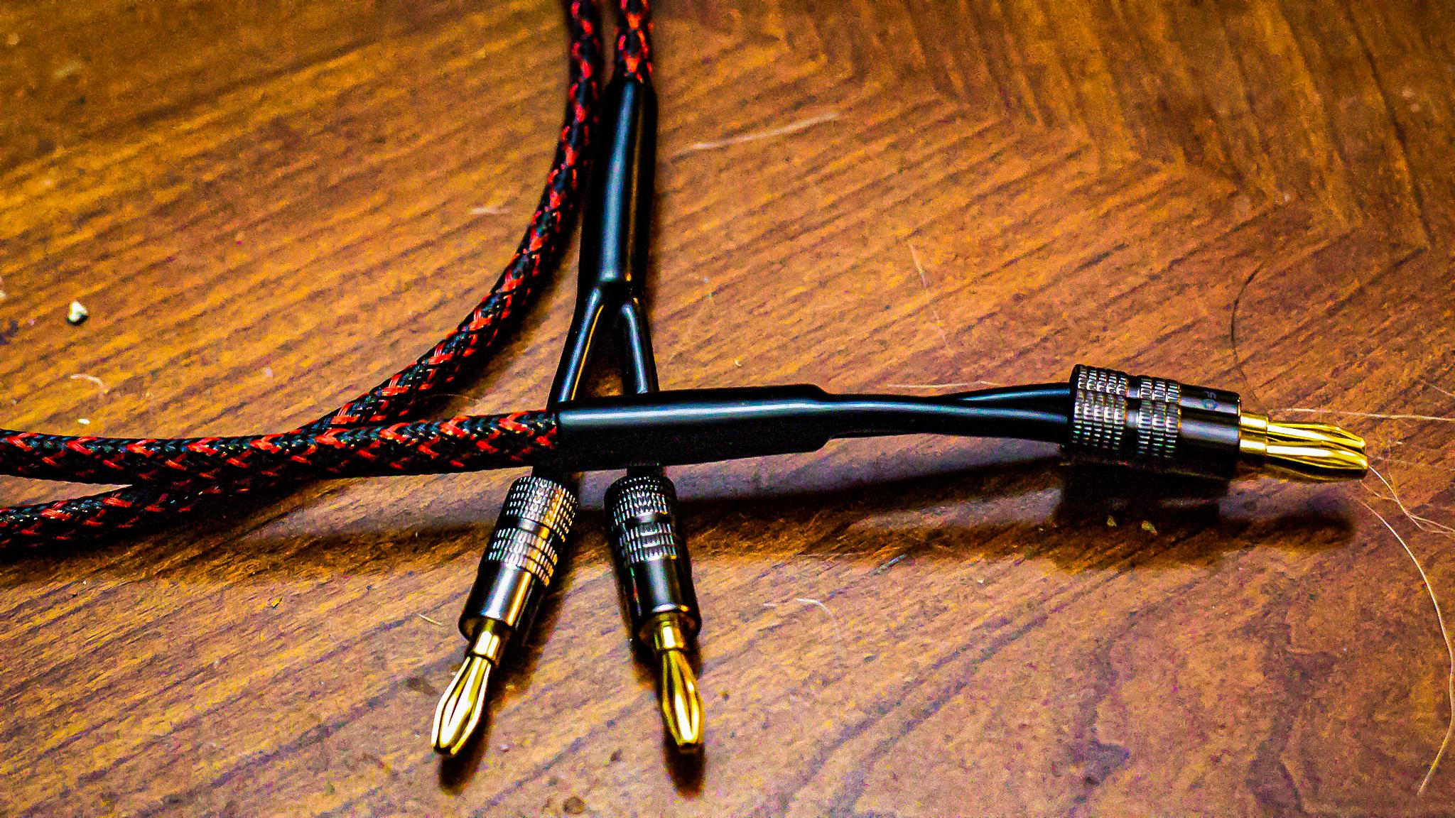 I made some speaker cables | Scrolller