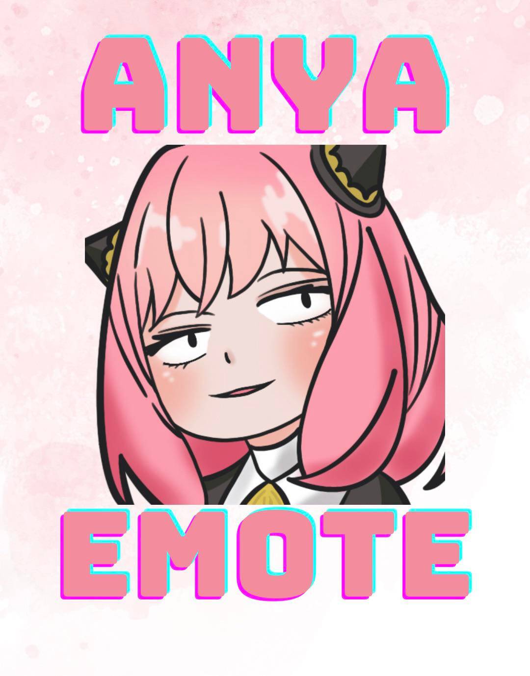 I made this super cute Anya emote | Scrolller