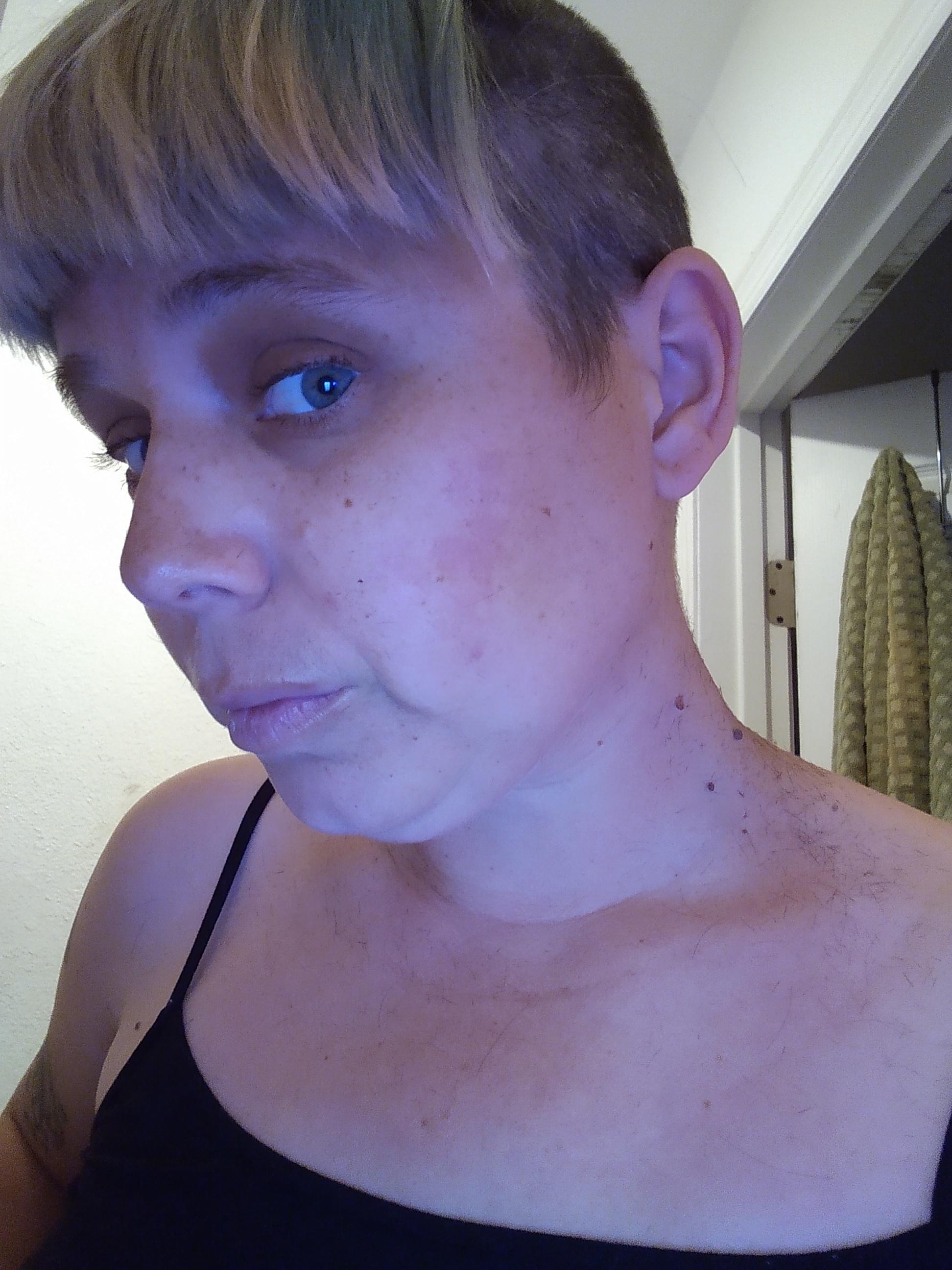 I usually get an itch for a buzz cut come Spring/Summer, left the bangs this time 🌻 | Scrolller