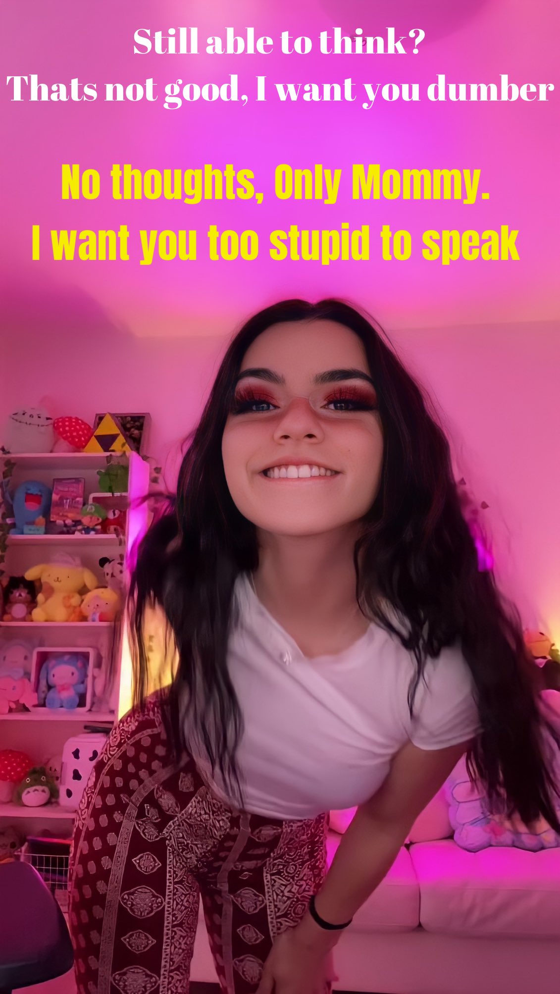 i want you a dumb babbling goonbrain retard mindlessly pump pump pumping for mommy🤤 | Scrolller