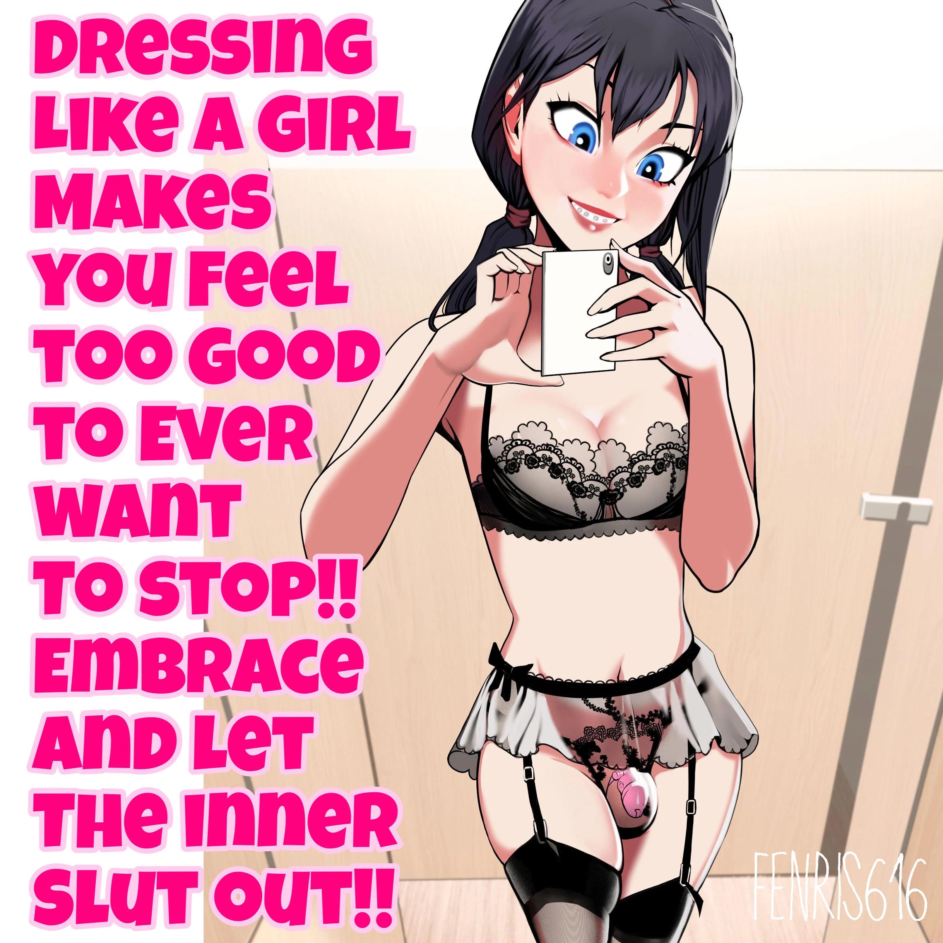 I would love to look like this because i love to get humiliated even tho i am not into guys 🥵😅 ...