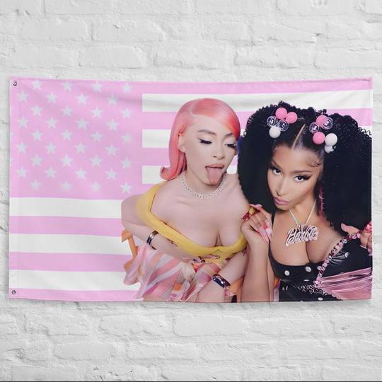 Ice Spice | Nicki Minaj Flag | Scrolller