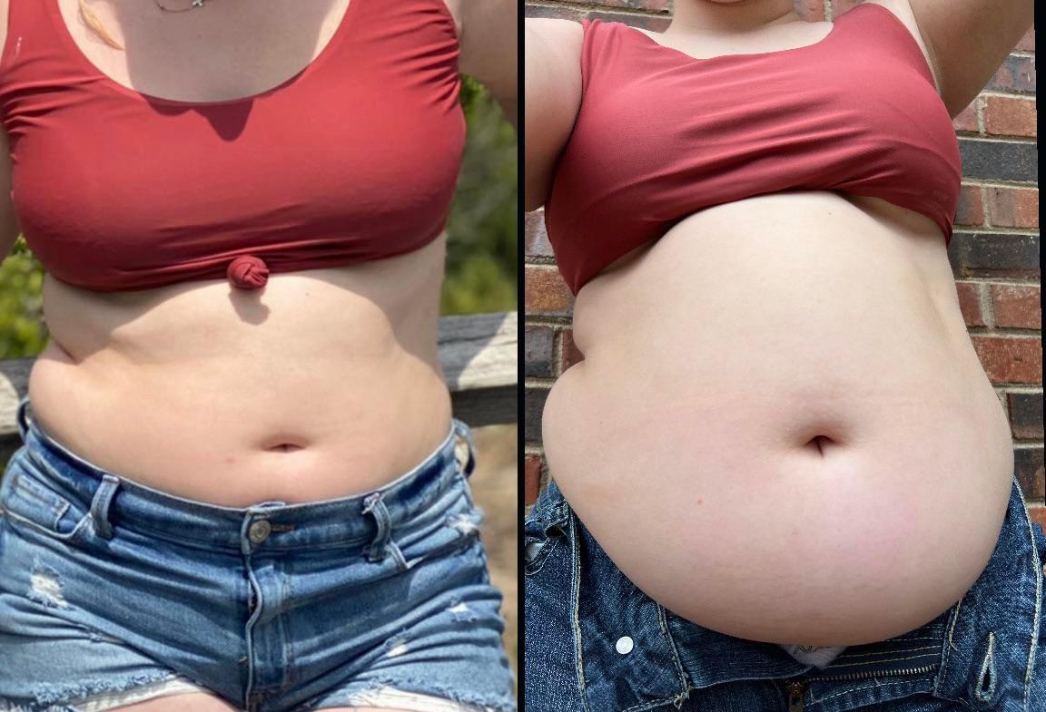 If I wear this same outfit to the beach, do you think anyone will notice how much tighter it is ...