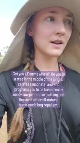 I'll even catch and release the spiders... everything else, you get to do for me 👸 | Scrolller