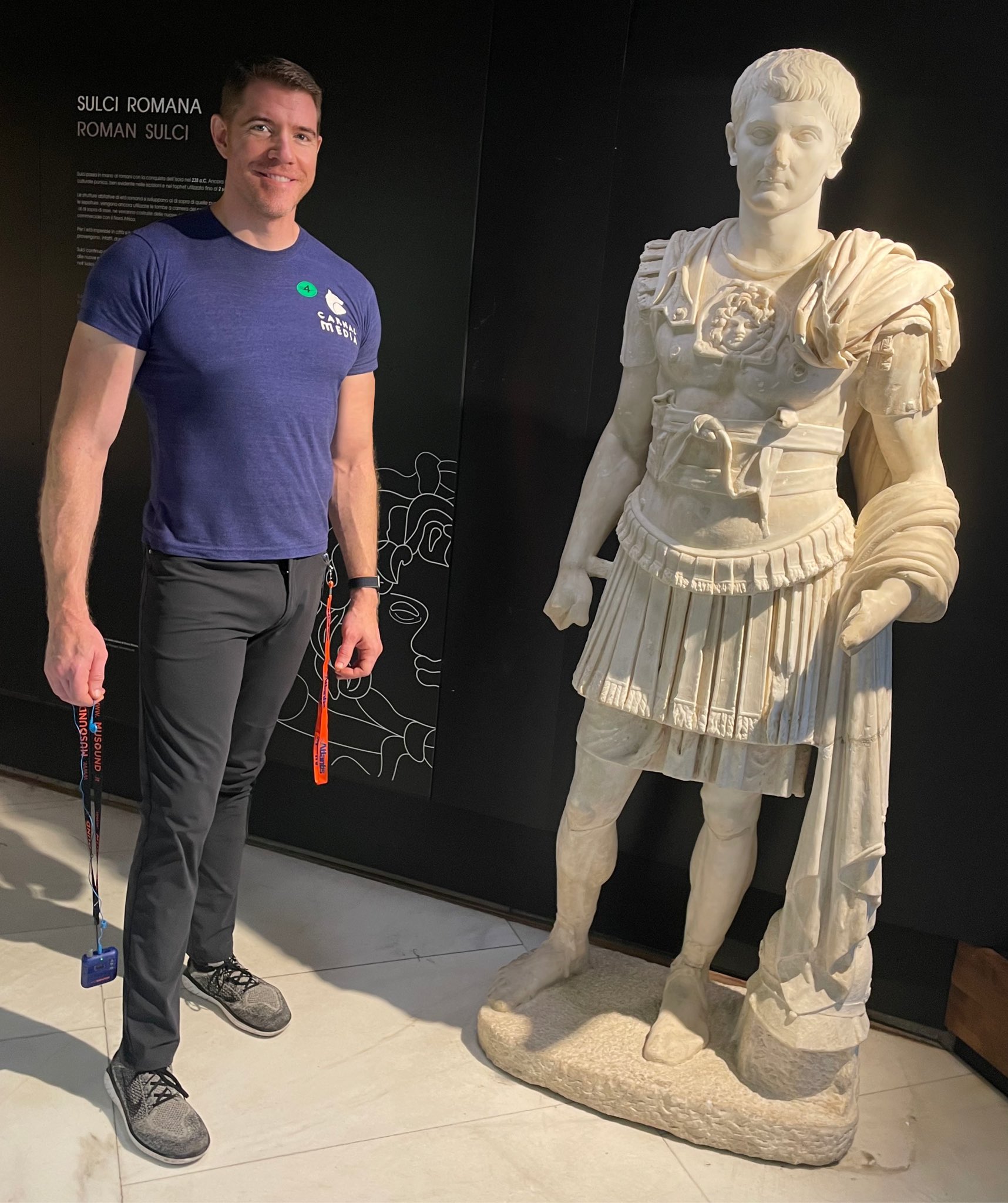 In the national archaeological museum in Cagliari | Scrolller