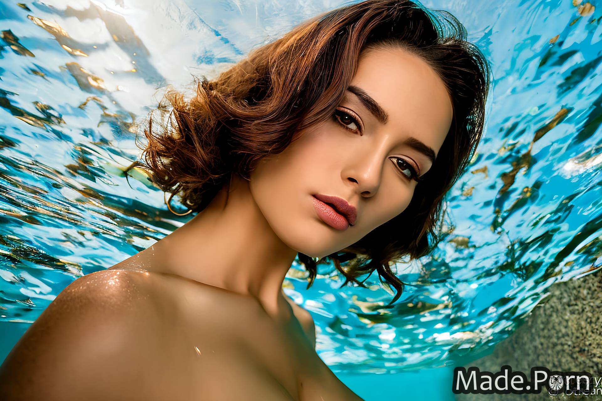 In the water. | Scrolller