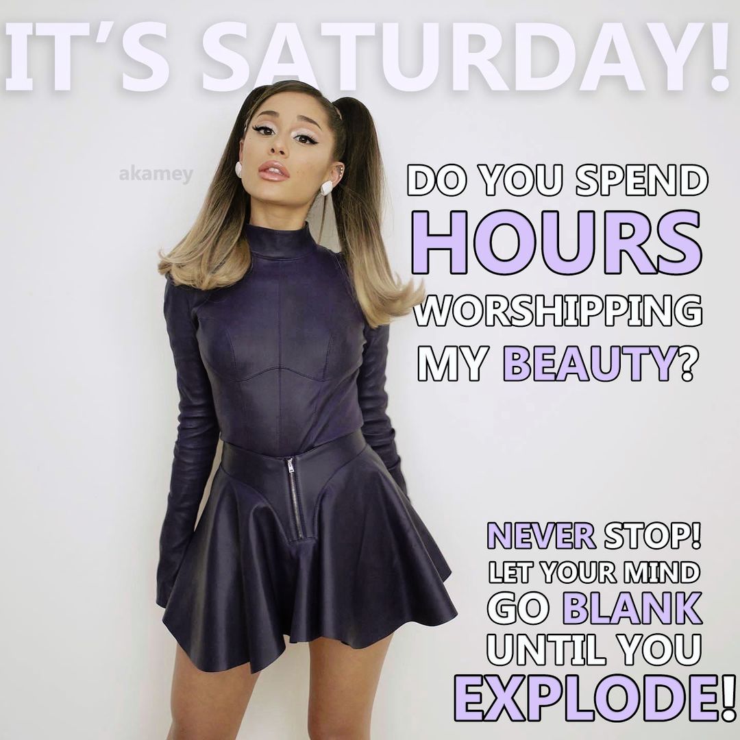 Its Saturday Worship Your Perfect Goddess Scrolller