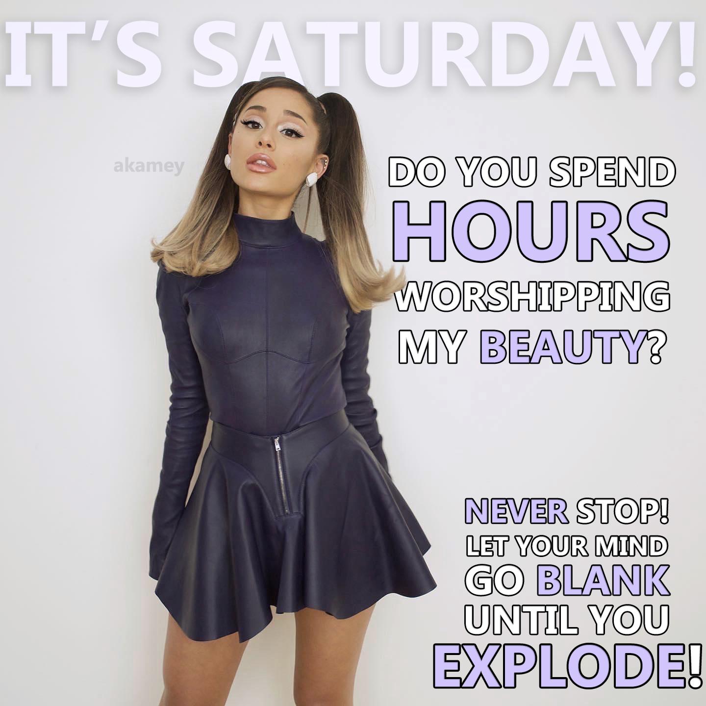 It's Saturday! Worship your PERFECT Goddess! | Scrolller