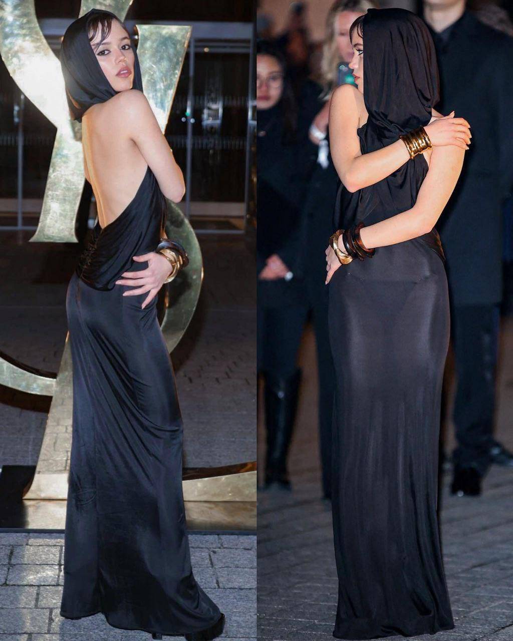 Jenna Ortega - Black thong | Scrolller