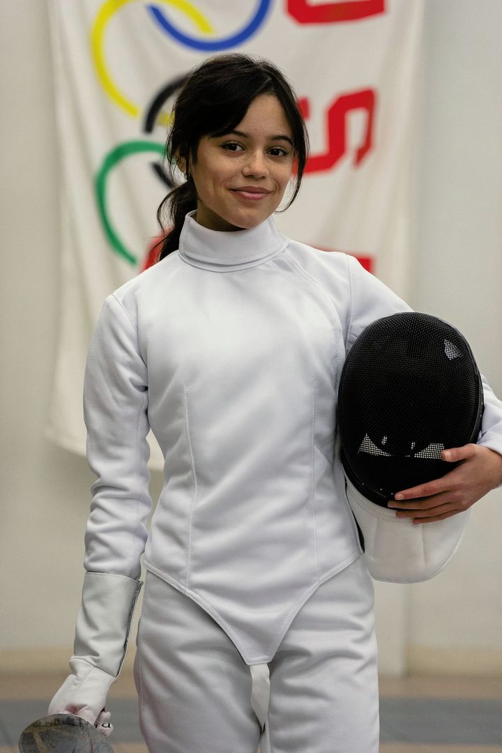 Jenna Ortega - Fencing practice | Scrolller