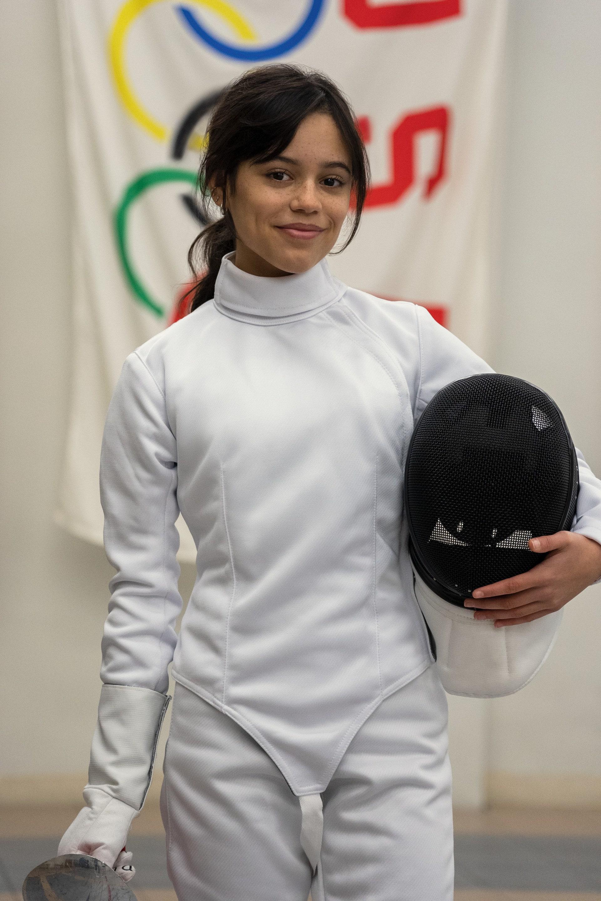 Jenna Ortega - Fencing practice | Scrolller