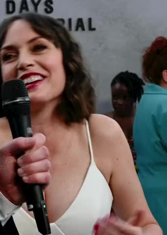 Julie Ann Emery [47] at premiere of "Five Days of Memorial" (2022) | Scrolller