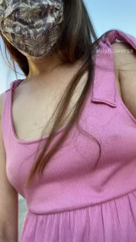 Just a stroll and flashing the neighborhood. [GIF] | Scrolller