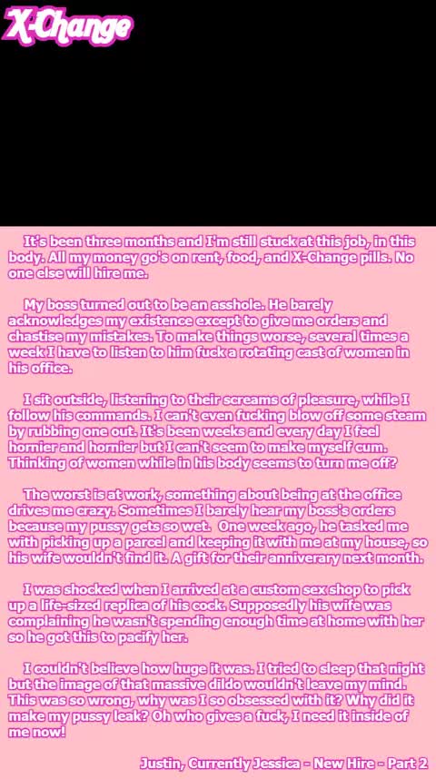 Justin, Currently Jessica - New Hire - Part 2 | Scrolller