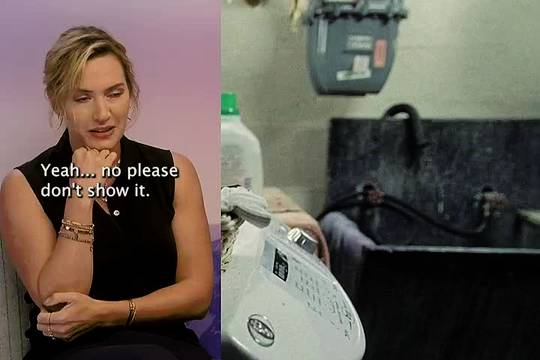 Kate Winslet watching her own scenes | Scrolller