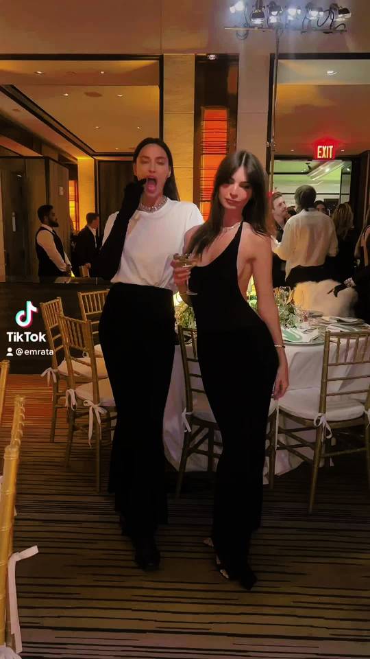 Last night with Irina Shayk | Scrolller