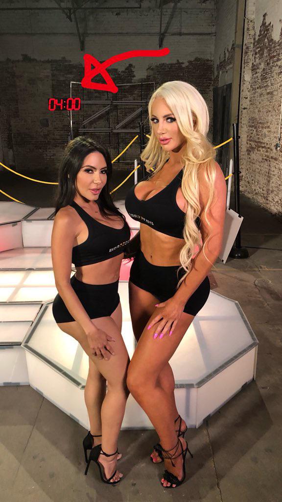 Lela Star & Nicolette Shea on set for brazzers house in 2018 🥵 | Scrolller