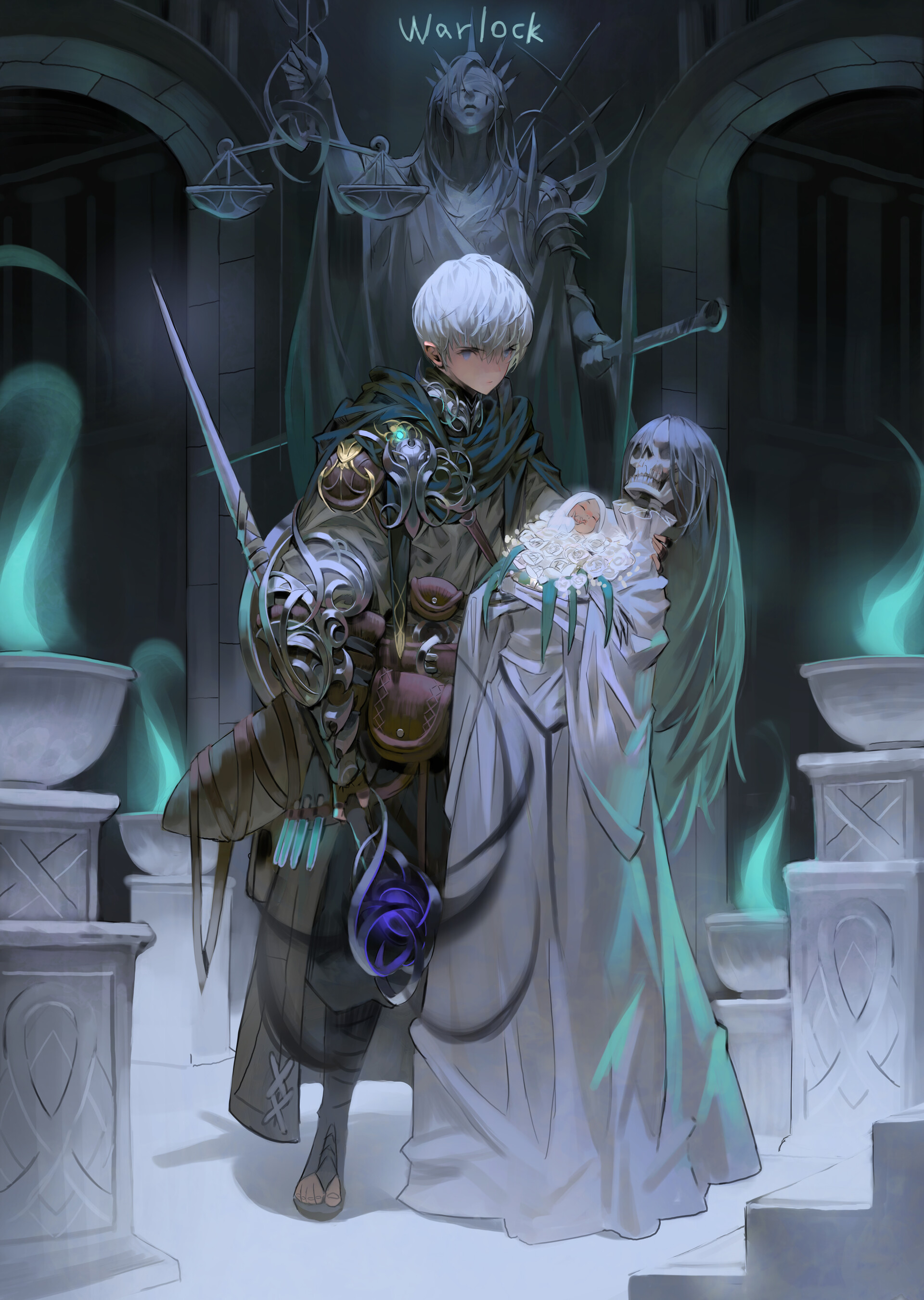 Lonely Warlock by Hyeonsick Choi | Scrolller