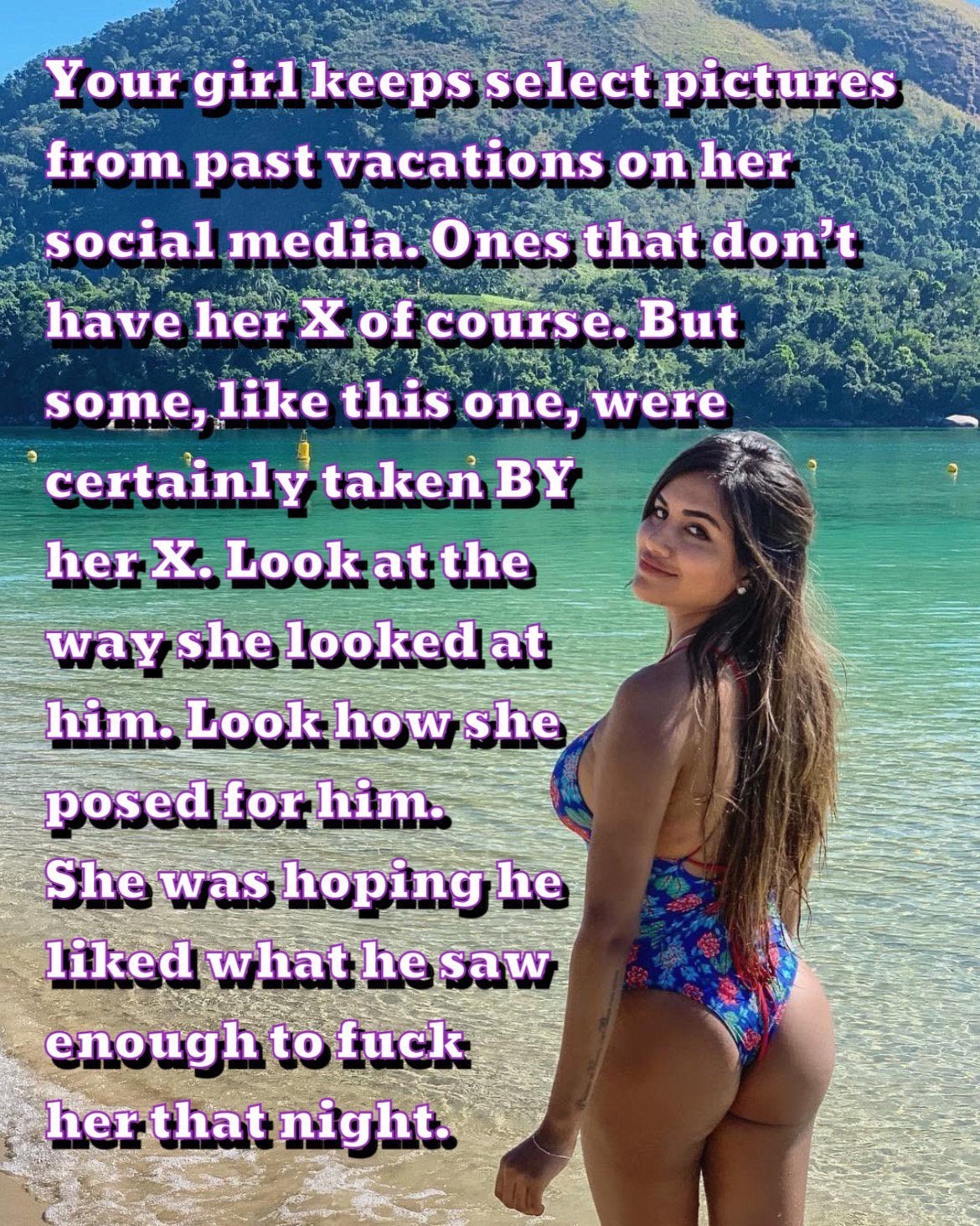 Look at the way your girl posed for posed for her X. What do you think he did with her that ...