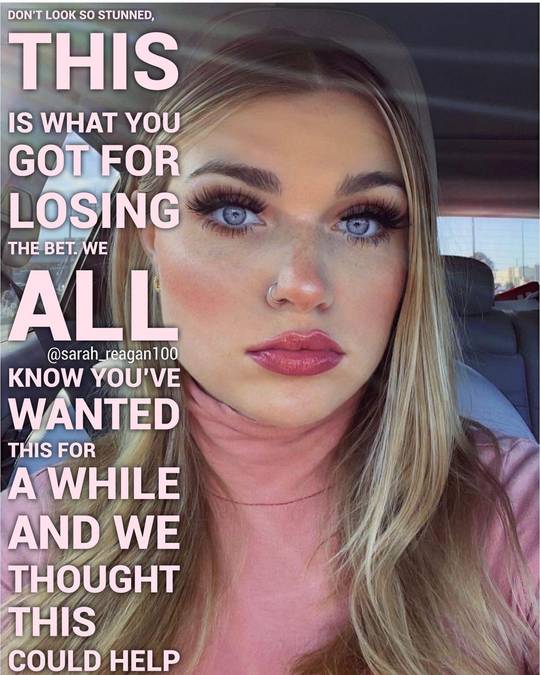 Lost bet | Scrolller