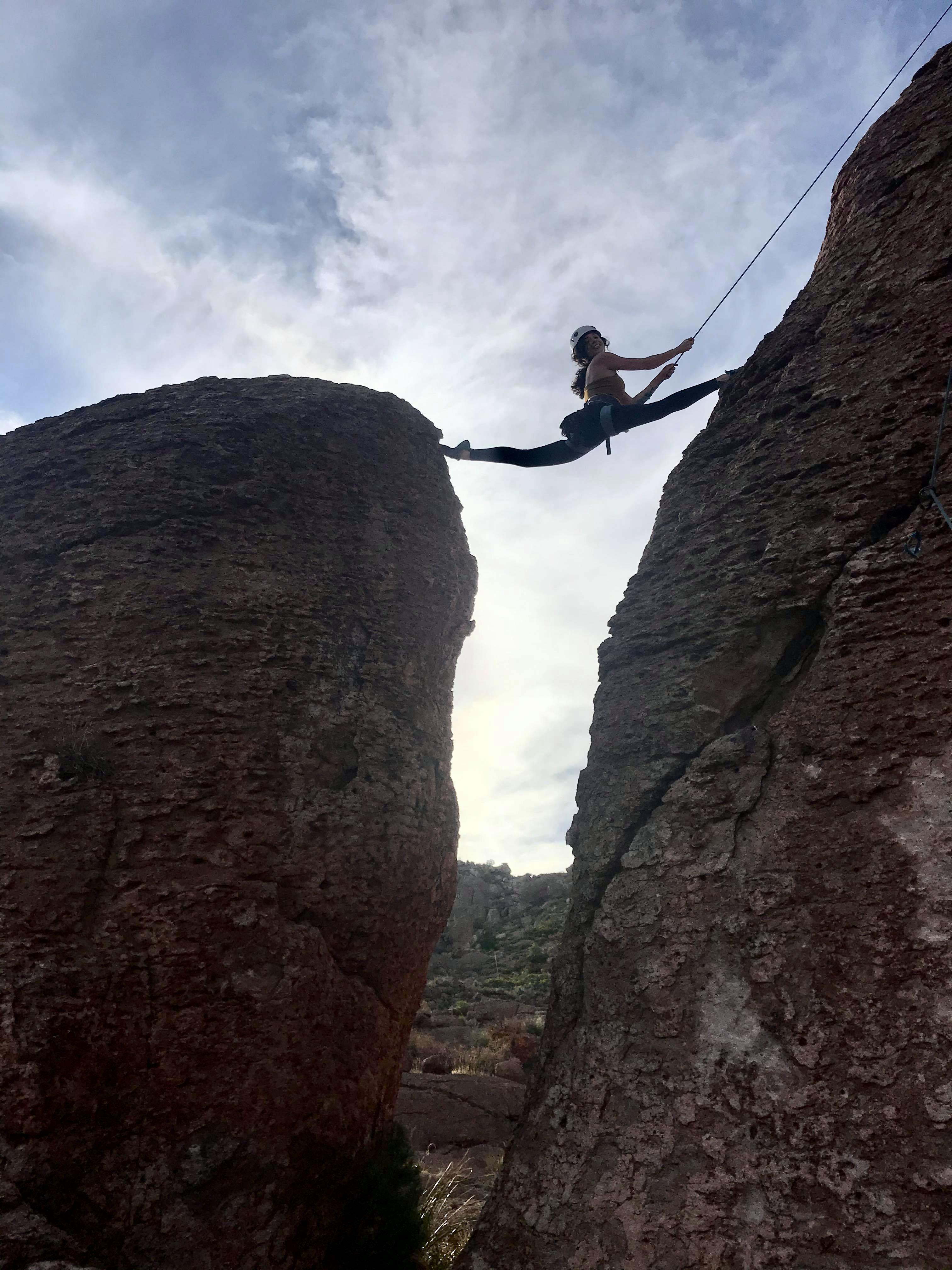 Love Combining My Flexibility With Rock Climbing 🤍 Scrolller