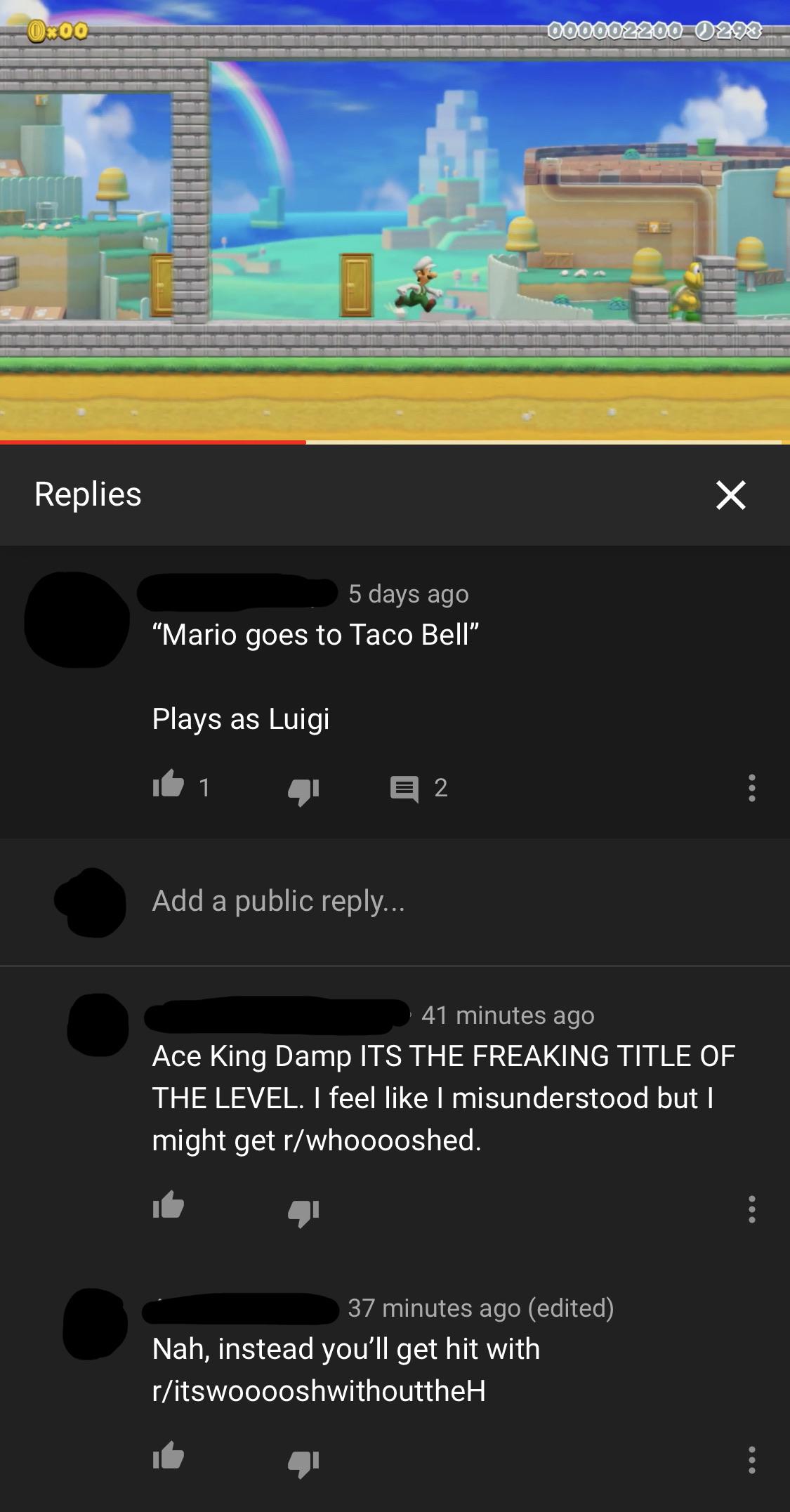 Luigi goes to taco bell | Scrolller