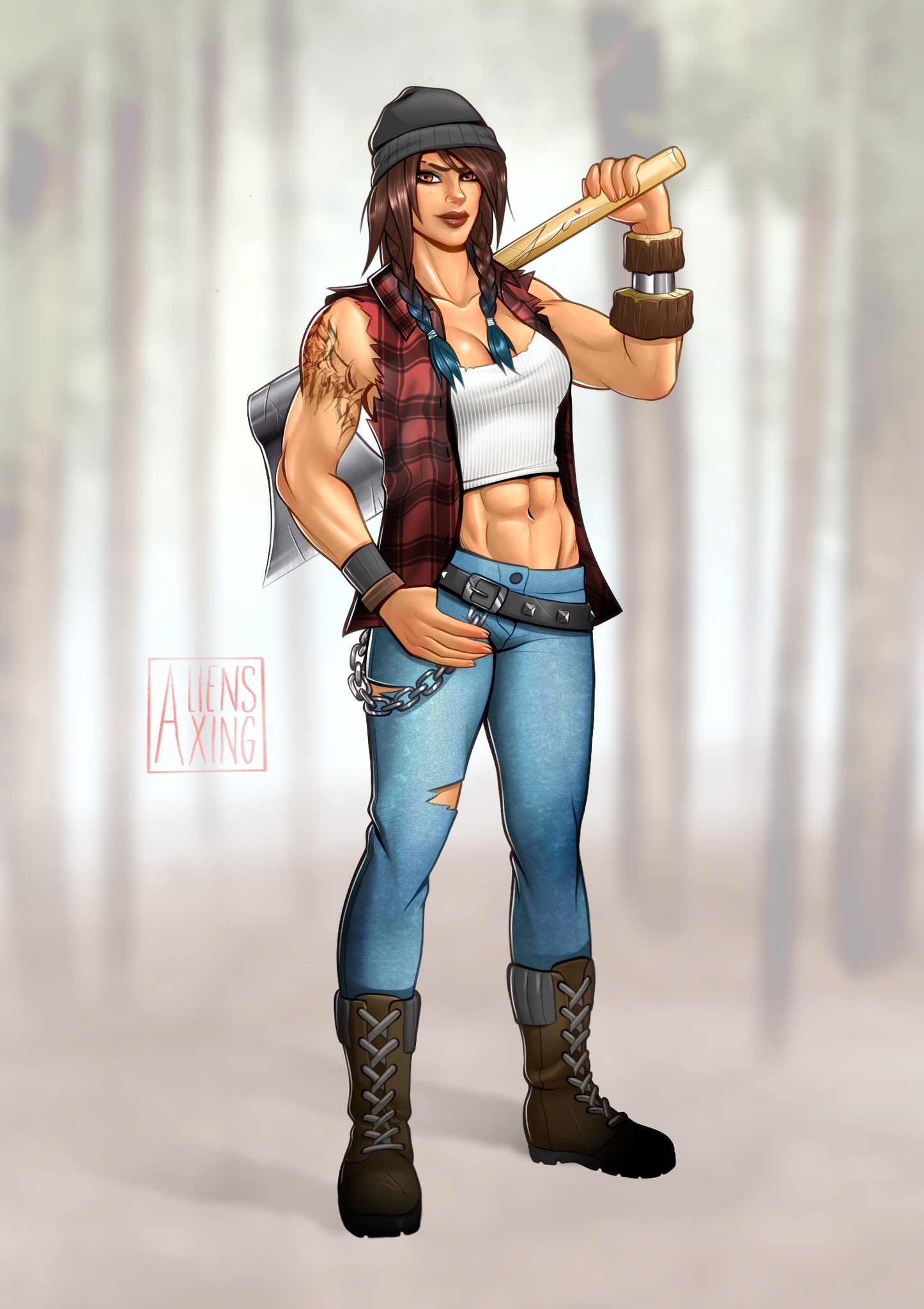 Lumberqueen (Aliensxing) [Overwatch2] | Scrolller