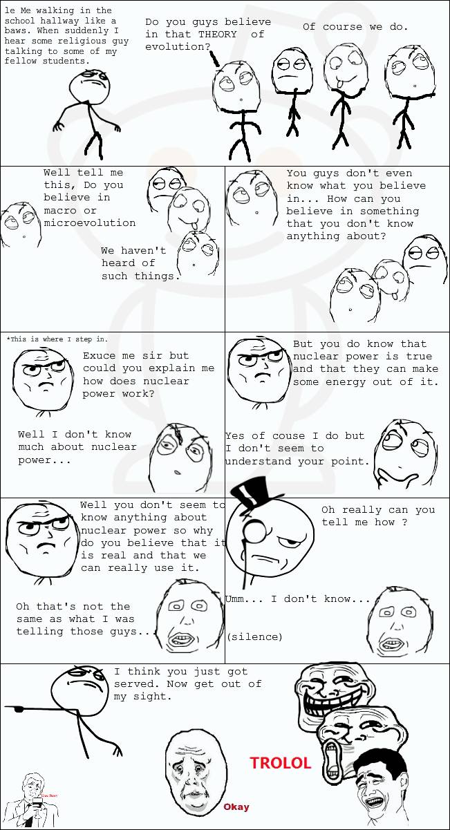 Macro or Micro evolution? | Scrolller