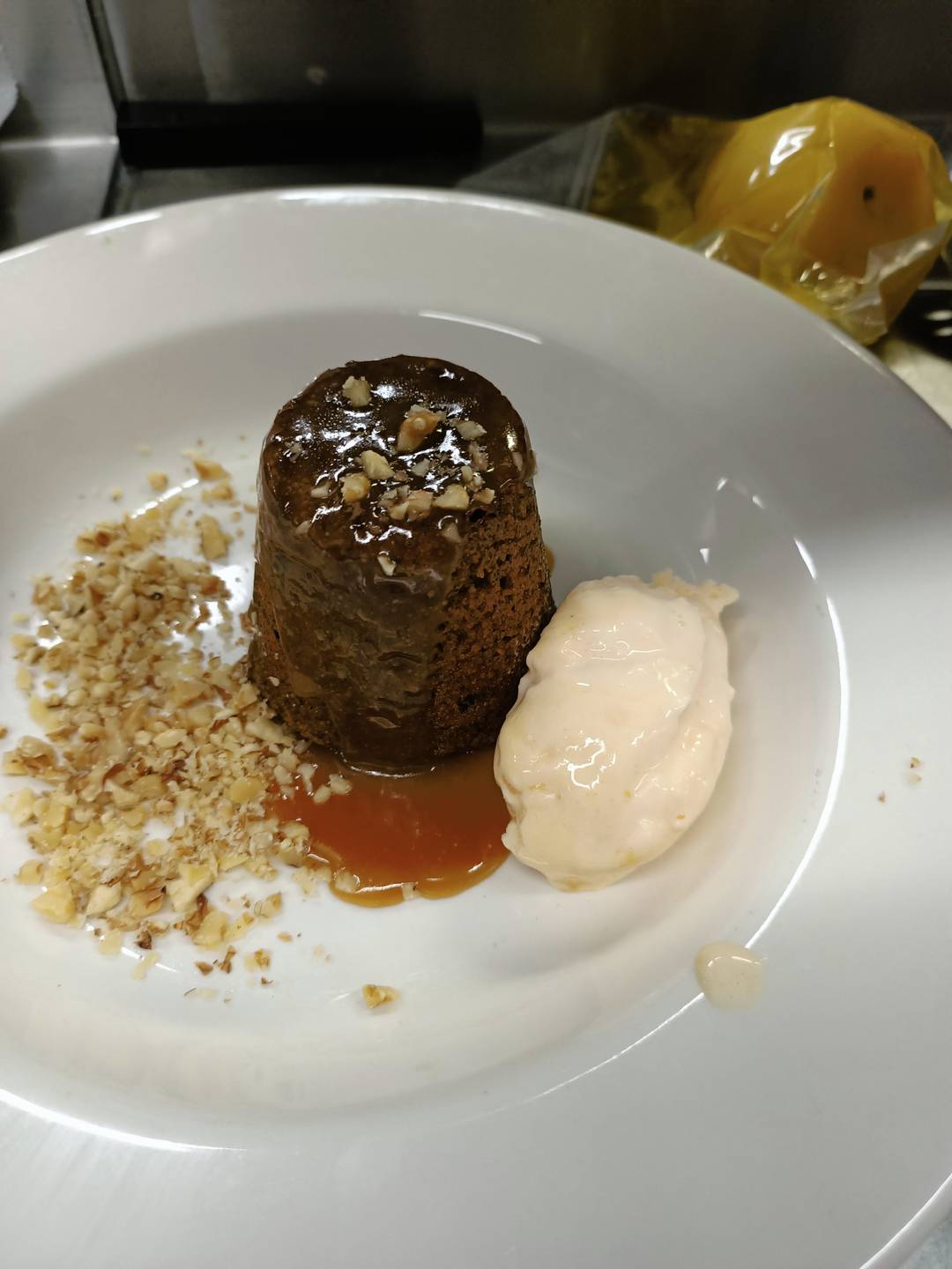 Made in culinary school. Sticky date pudding | Scrolller