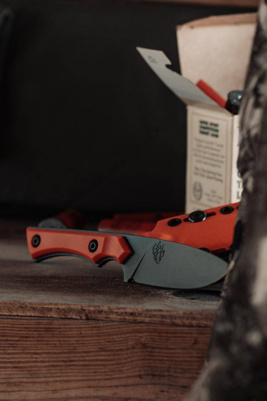 Makers Knives drop point model in OD cerakote | Scrolller