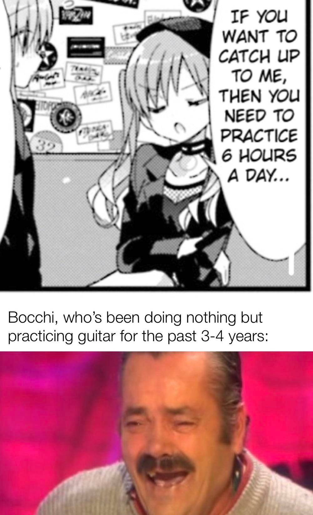 Making a low effort schizopost for every chapter of Bocchi the rock until I stop: day 28 | Scrolller