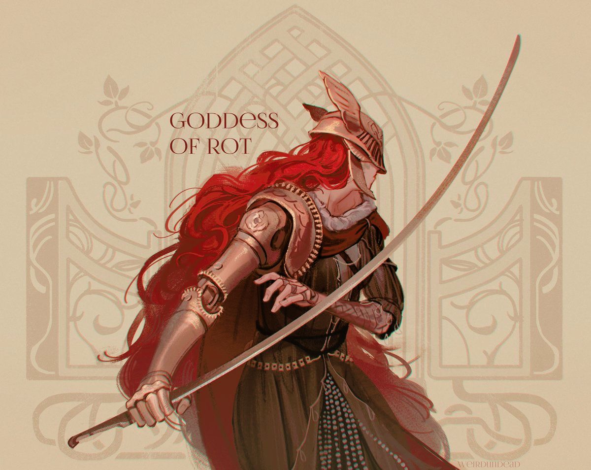 Malenia, blade of Miquella by @WeirdUndead | Scrolller