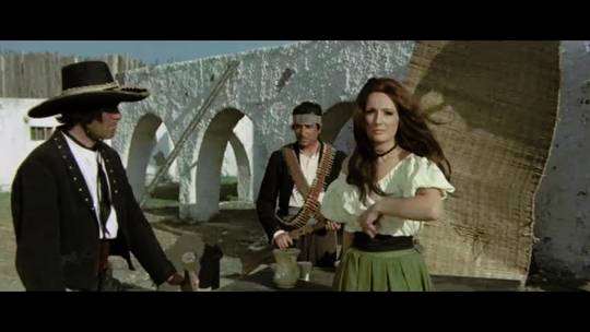 Marina Rabissi stripped by whip in Gunman of One Hundred Crosses (1971) | Scrolller