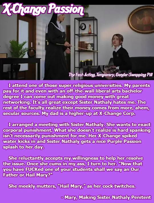 Mary Making Sister Nathaly Penitent Scrolller 0562