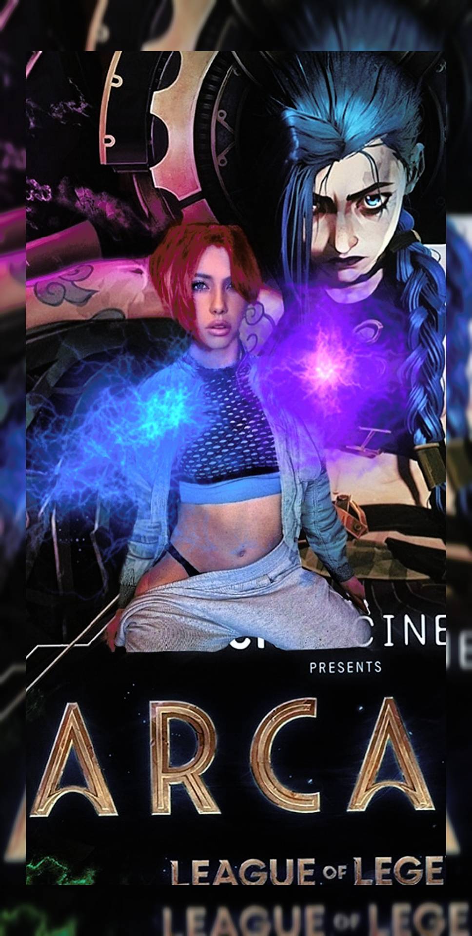Me as Violet aka Vi - ARCANE | Scrolller