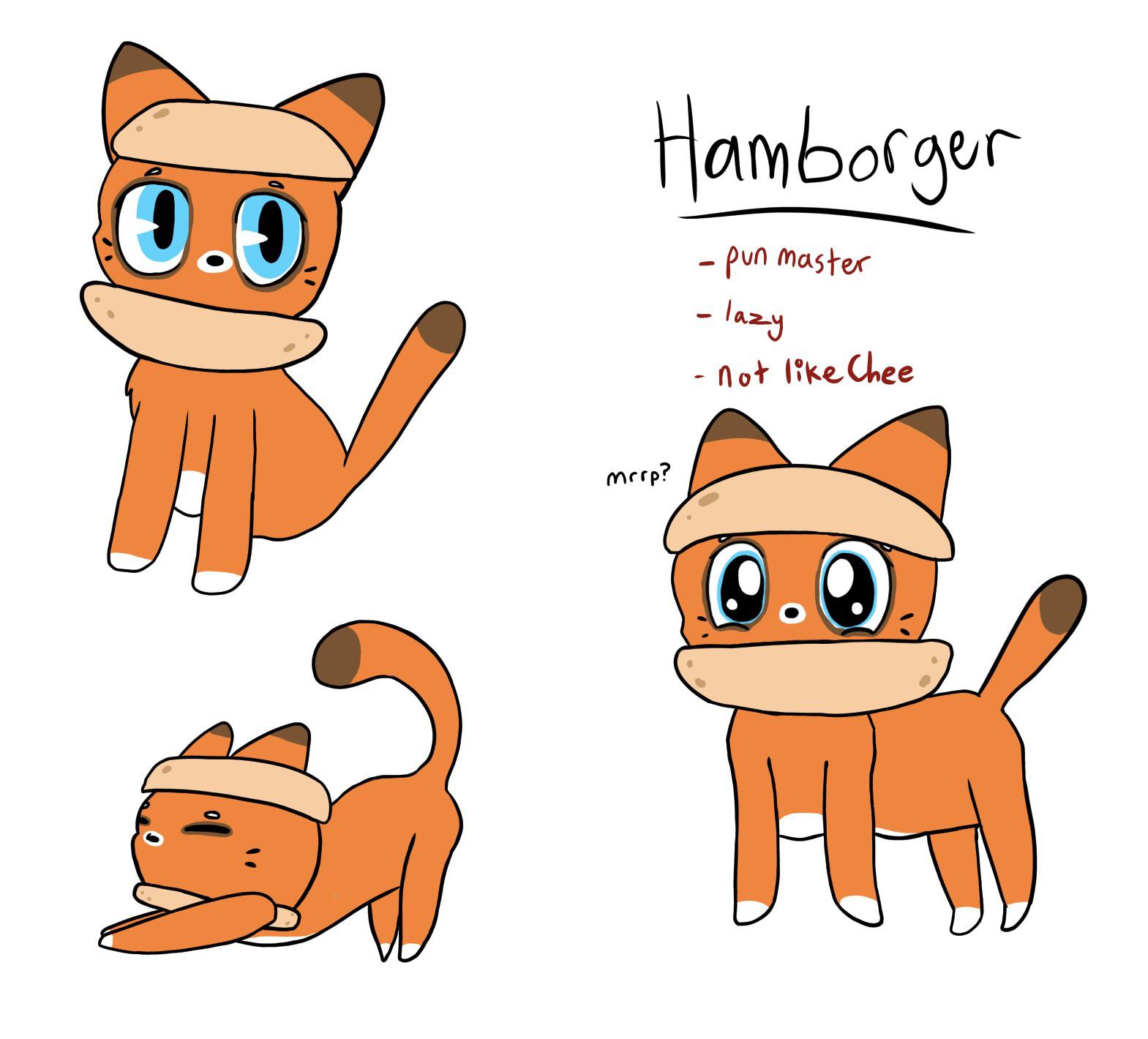 Meet Chee’s fanon sibling, Hamborger! Ask zem anything. | Scrolller