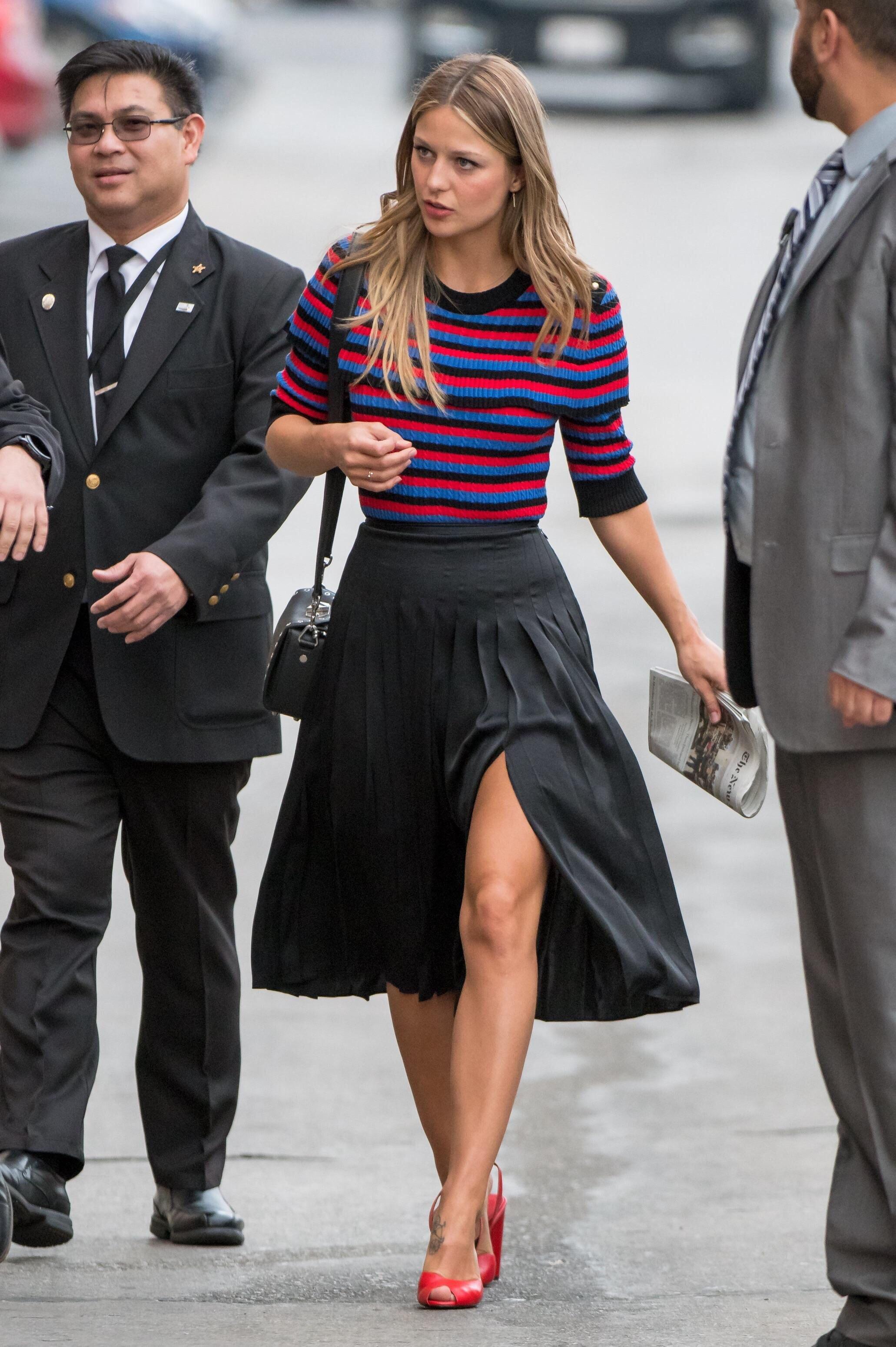 Melissa Benoist and her shapely legs | Scrolller