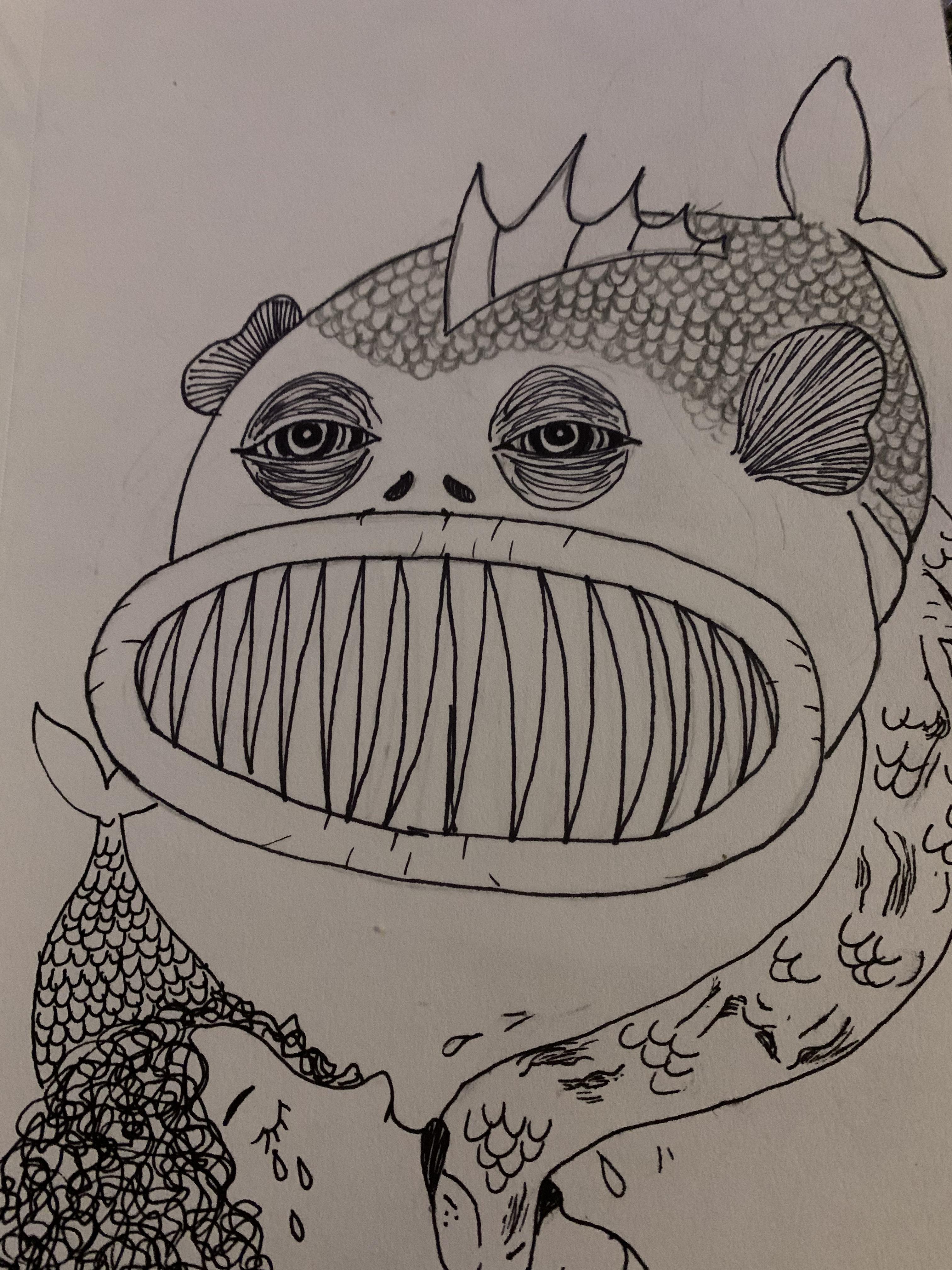 Mermaid, oral, and a well equipped fish. (ORIGINAL CONTENT) | Scrolller