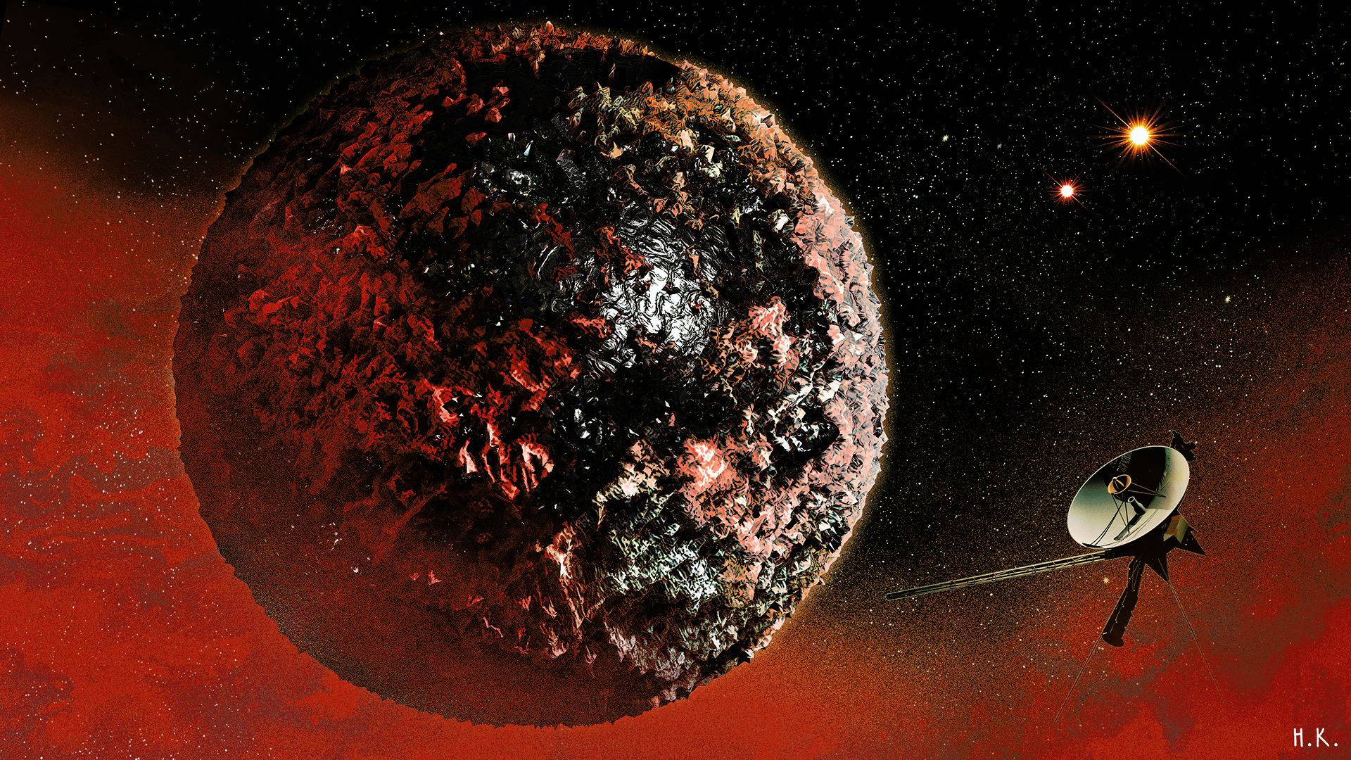 Metal Moon, art by me | Scrolller