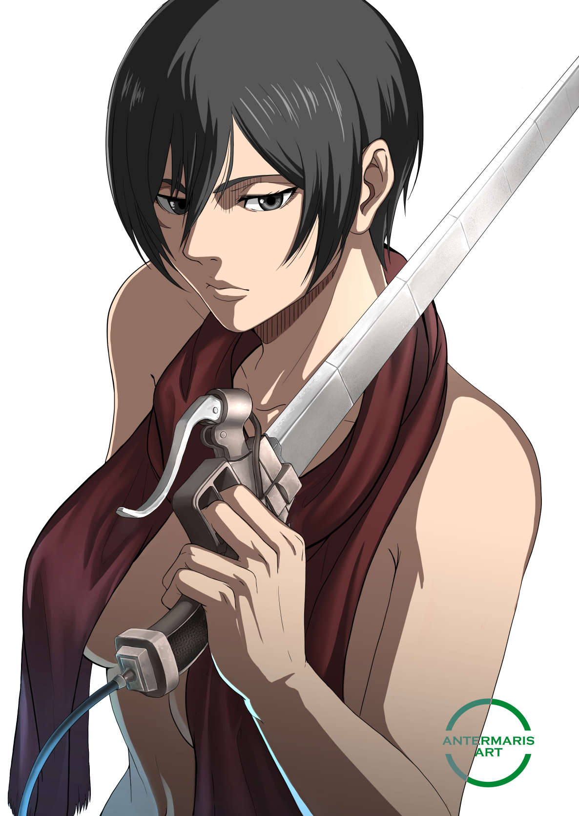 Mikasa ackerman (Artwork) | Scrolller