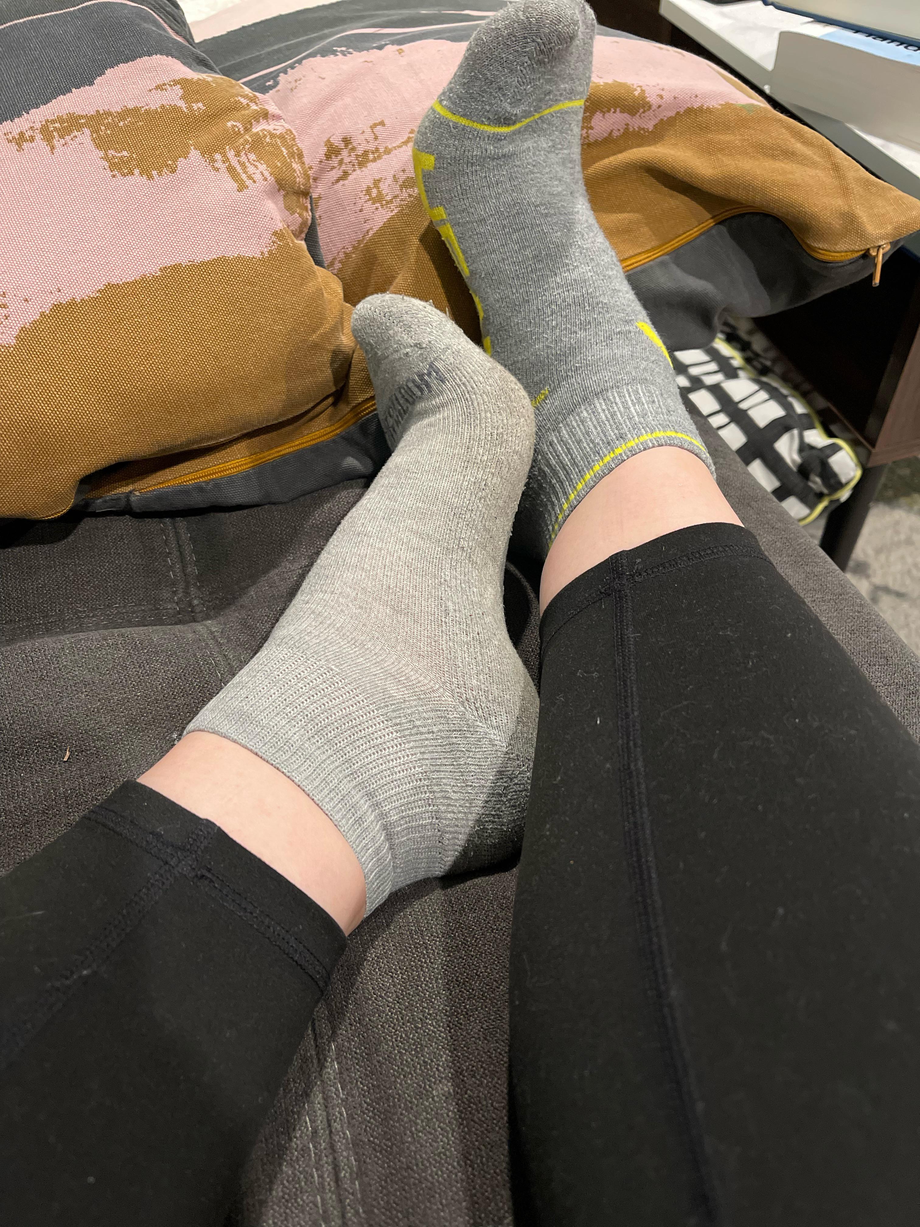 Mismatched socks. Oh well 😁 | Scrolller