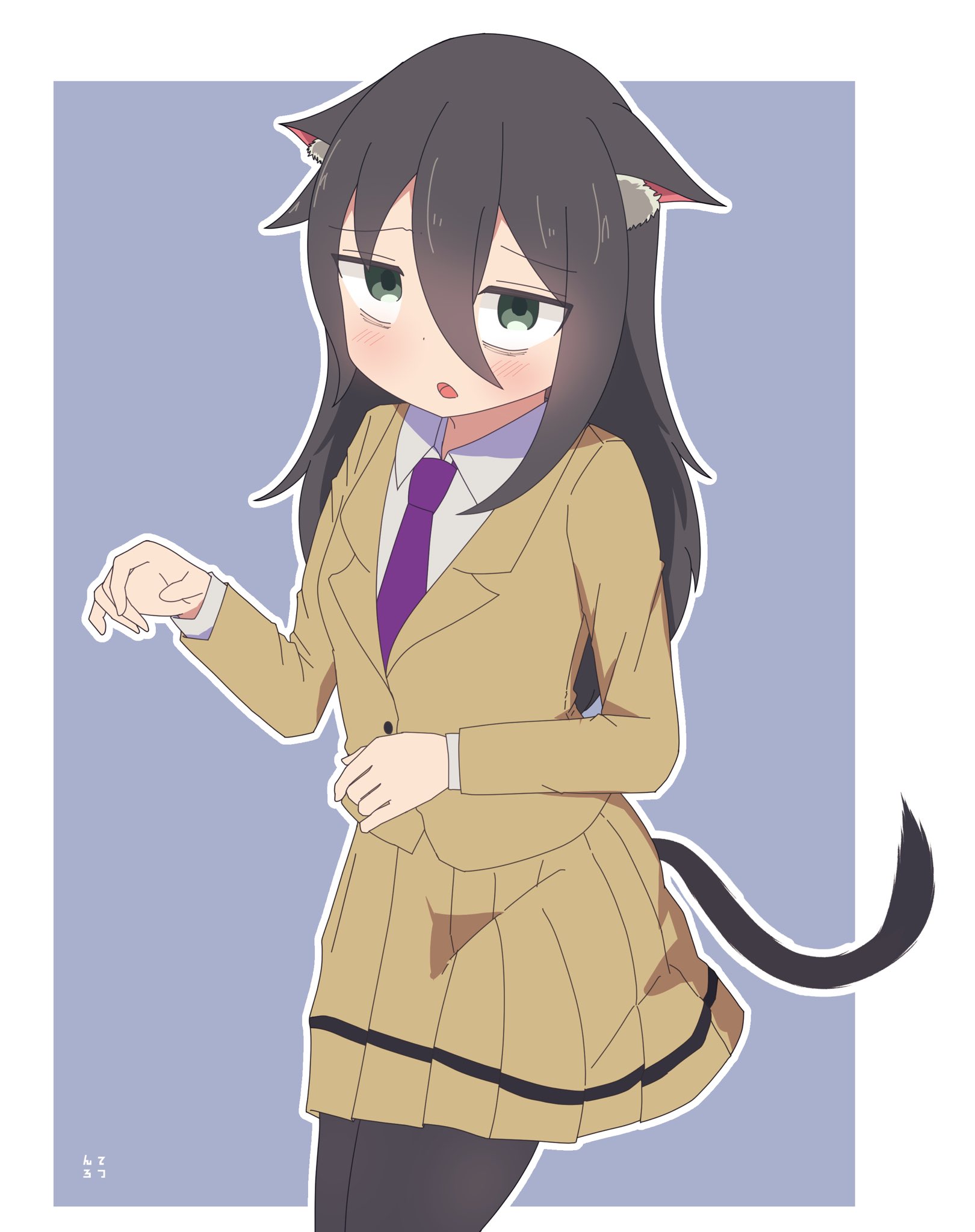 Moko Neko - by @tetsunro on Twitter | Scrolller