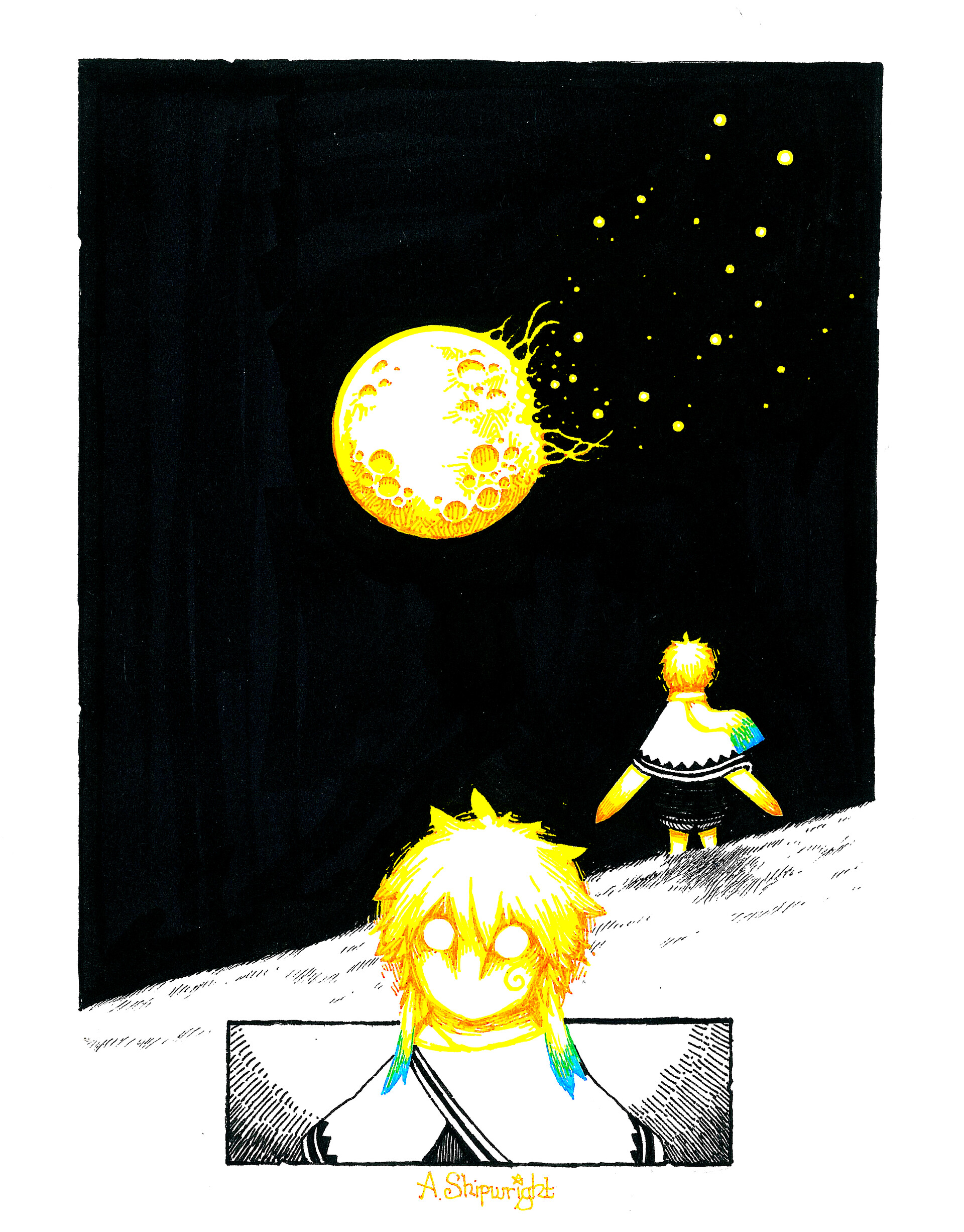 Moon Hunter by A. Shipwright | Scrolller