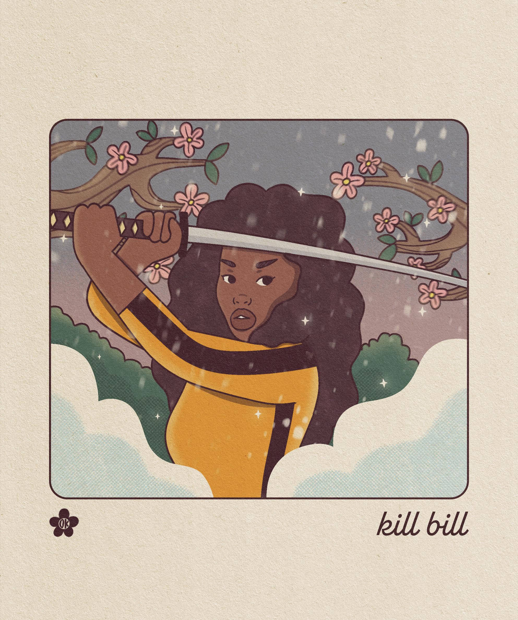 my art for kill bill 🌸 | Scrolller