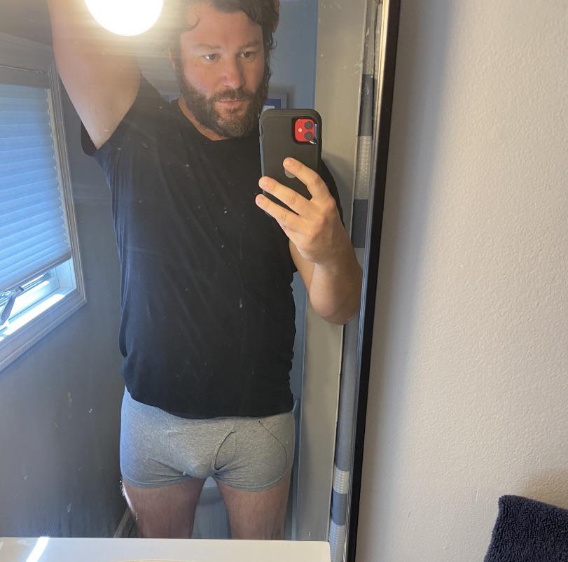 My beard, my beer belly, my bulge ;) | Scrolller