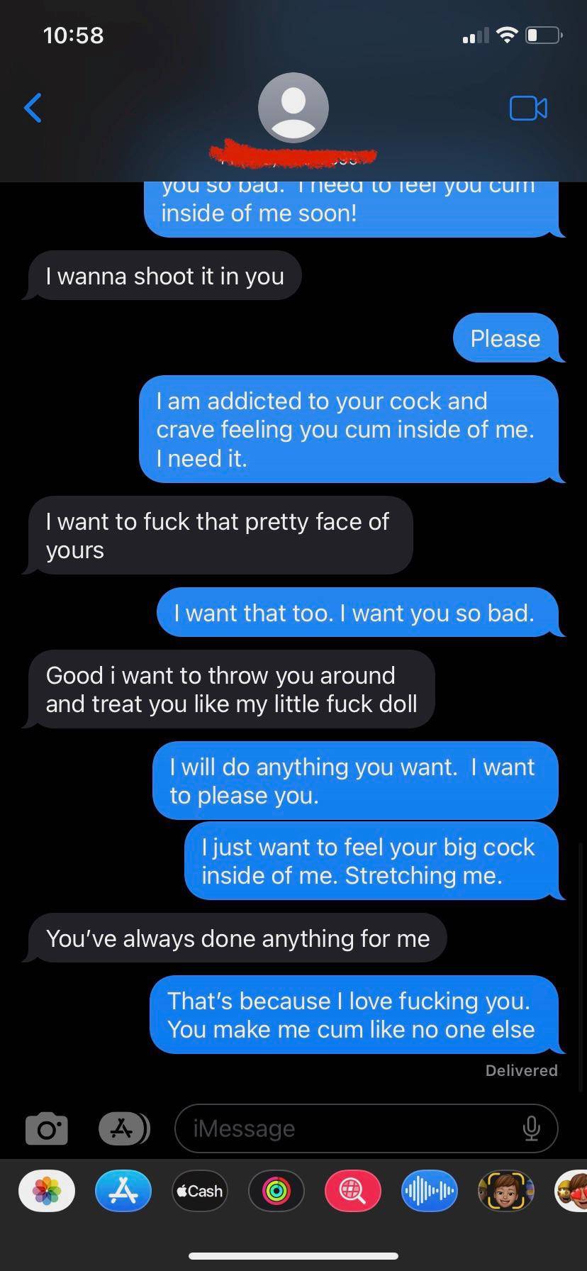 My girlfriend texting her ex. | Scrolller
