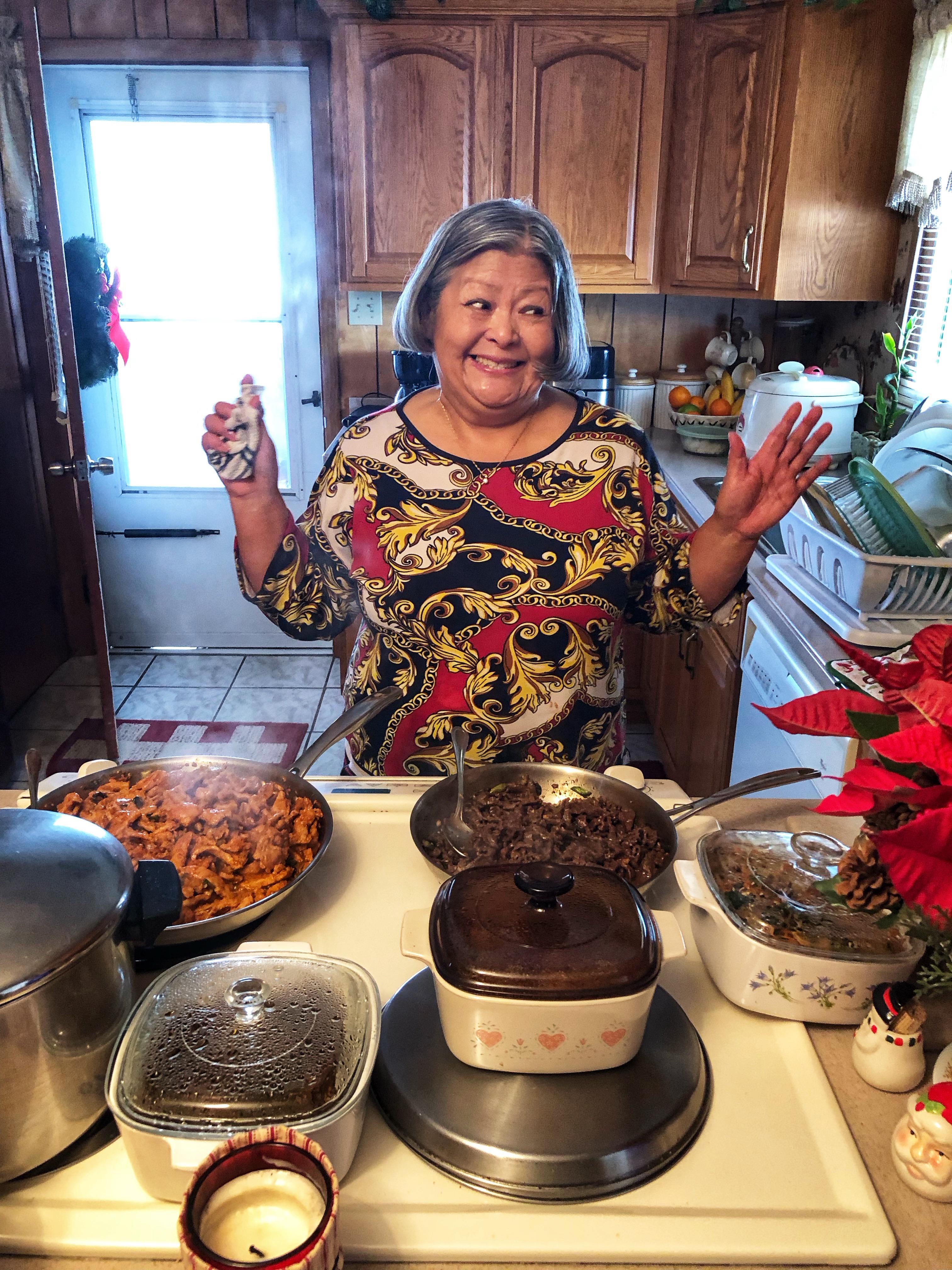 My grandmother always loves cooking a Korean feast for us!! | Scrolller