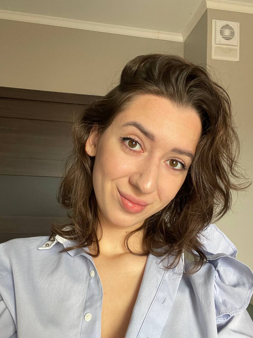 my happy face when I got a new haircut | Scrolller