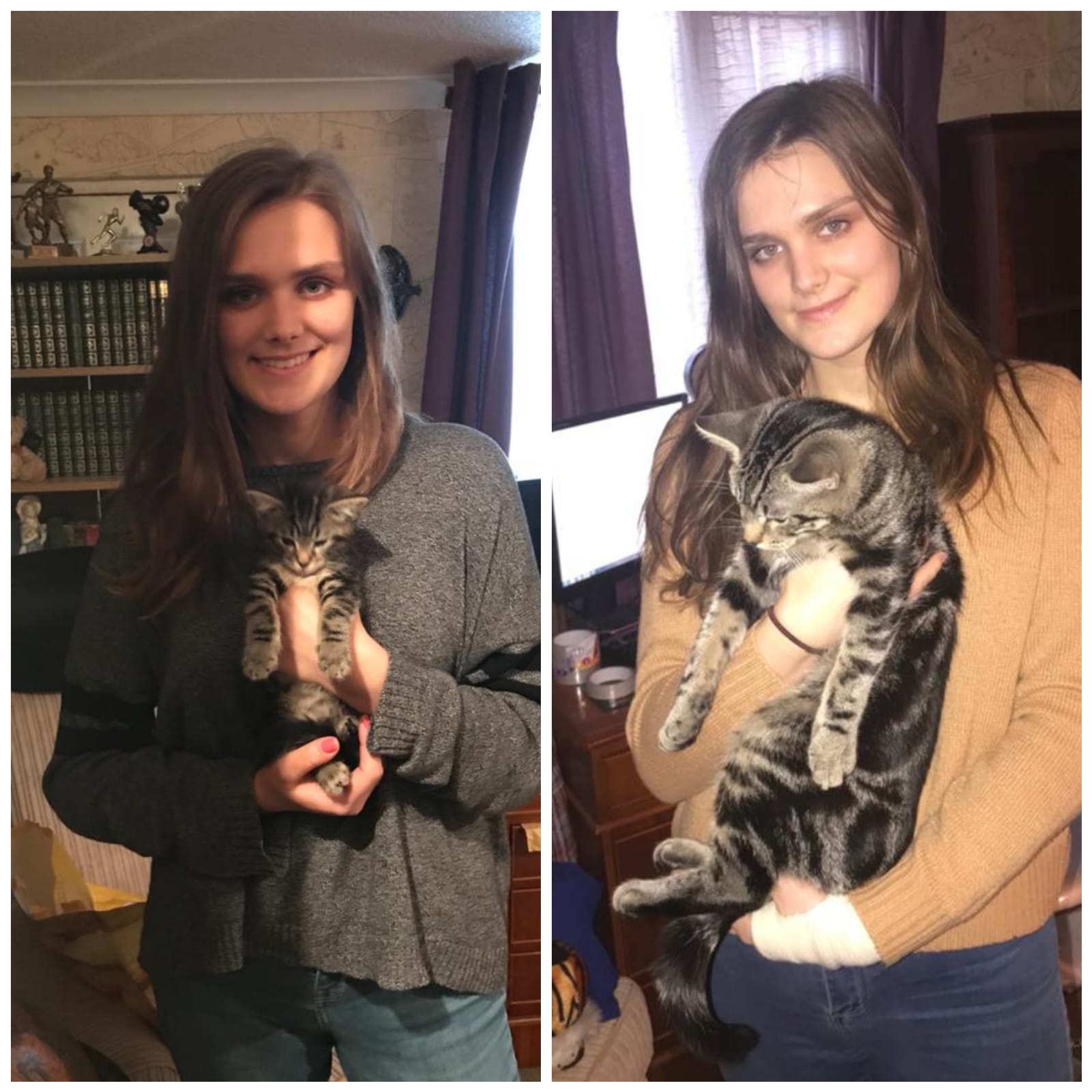 My sister with little Timmy! | Scrolller