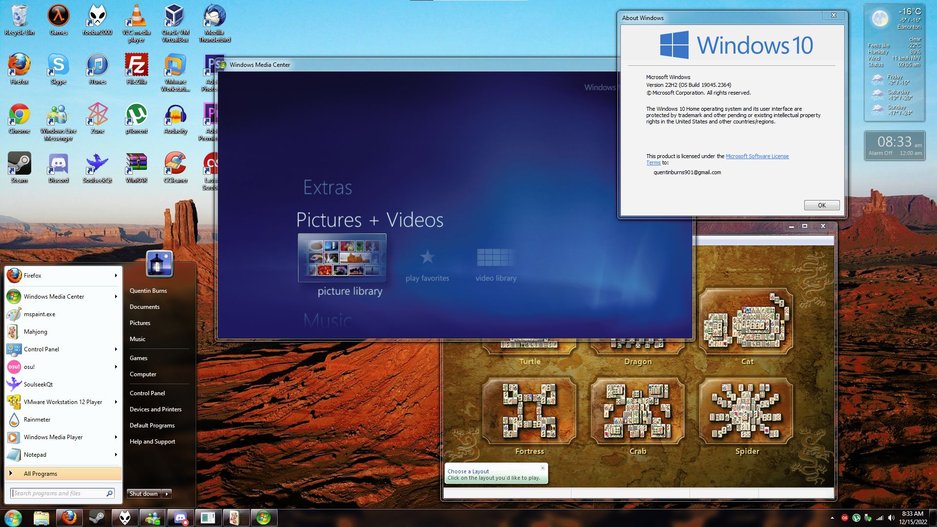 My Windows 10 22H2 Build | Scrolller